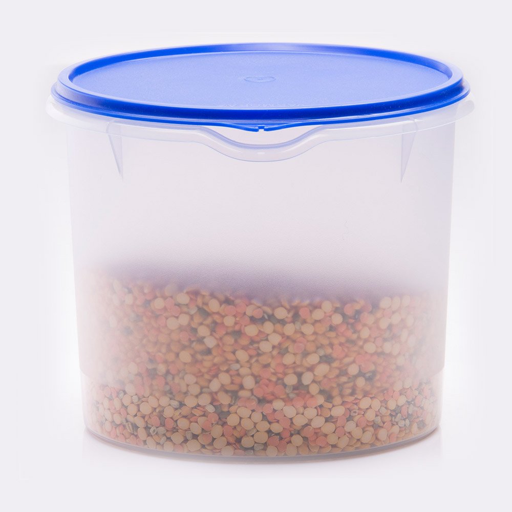 Round Plastic Container With Lid | Food Grade & BPA Free
