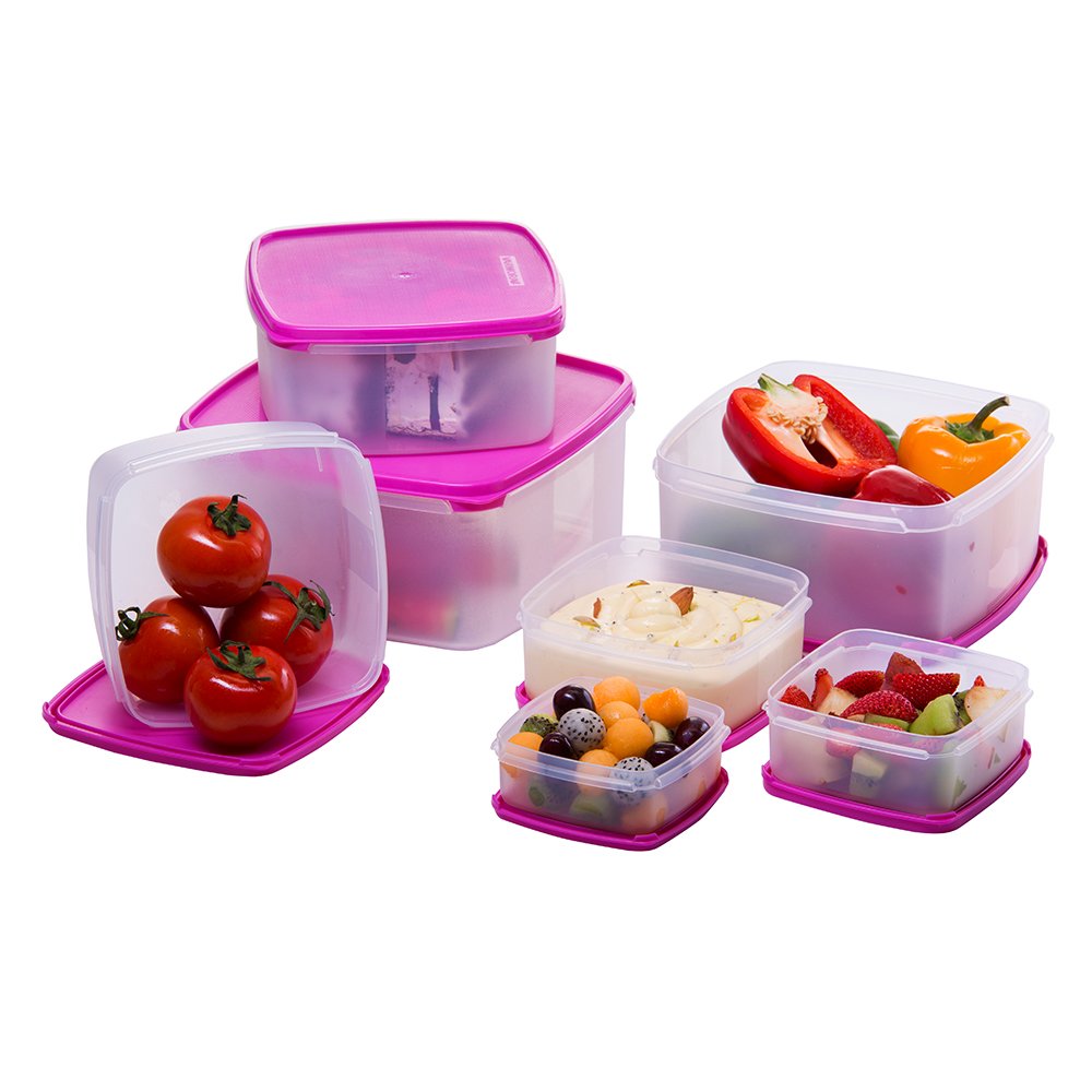 Plastic Fridge Containers | 100 % Food Grade & BPA Free