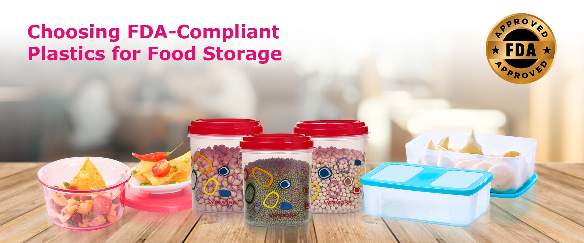 Why FDA Approved Plastics Are Safe For Food Storage?
