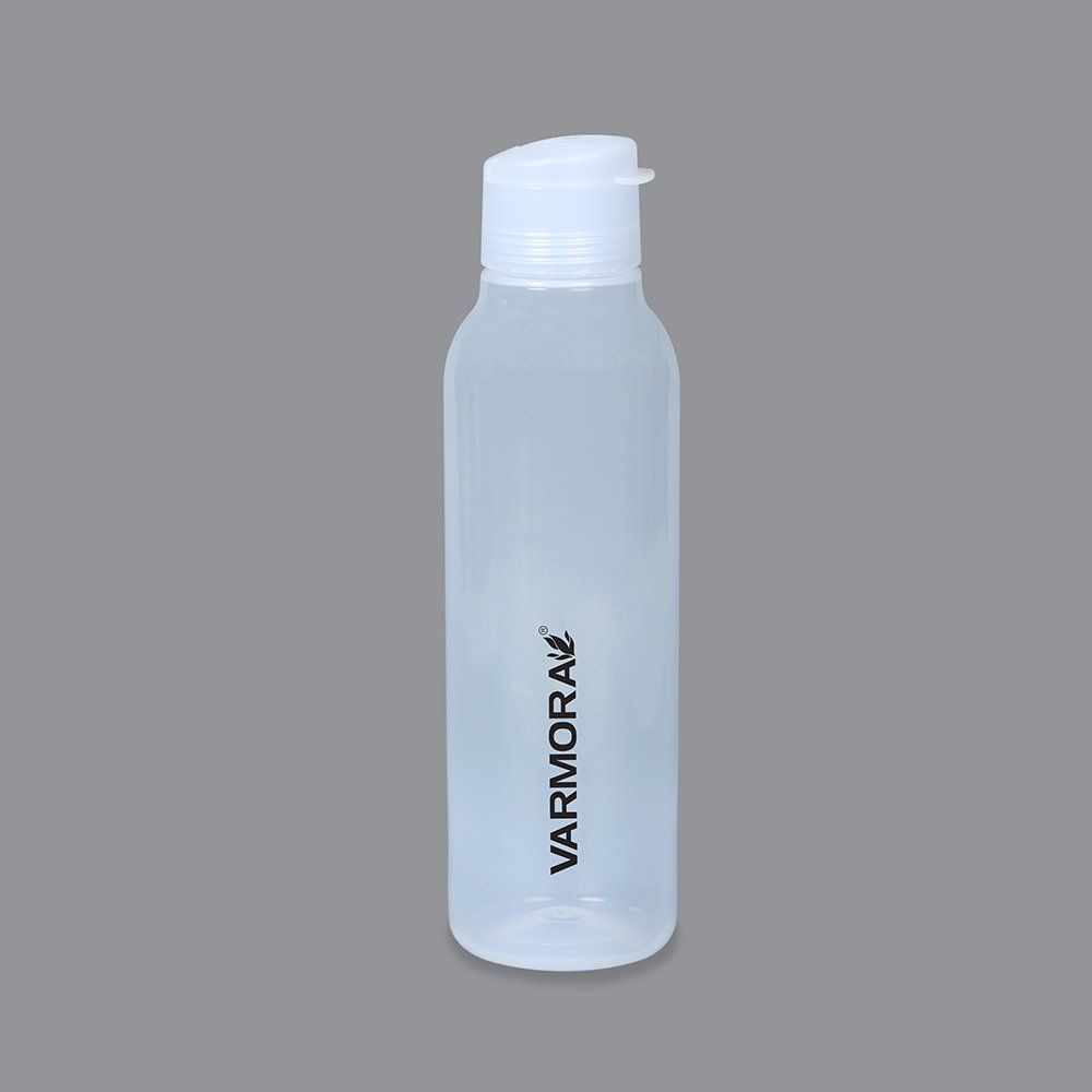 Varmora Aqua Oxy | Transparent Plastic Water Bottle | Set of 1 | 1 ...